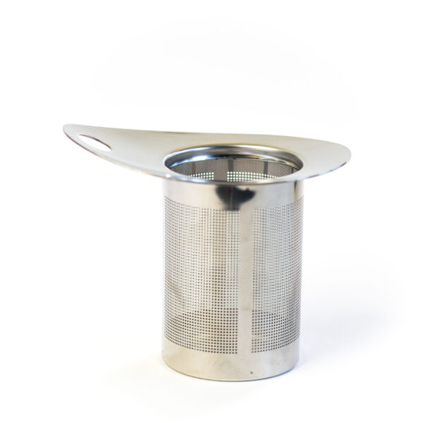Stainless steel wide rim tea steeper - Friedrichs Coffee